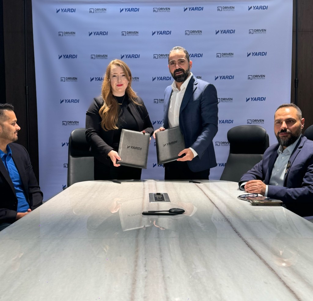 Driven Driven Properties Selects Yardi in United Arab Emirates